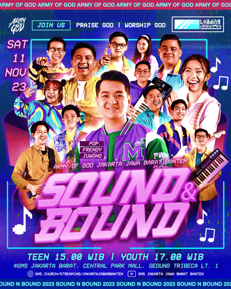Sound & Bound 2023 – GMS Jakarta Barat – GMS Jakarta Jawa Barat Banten